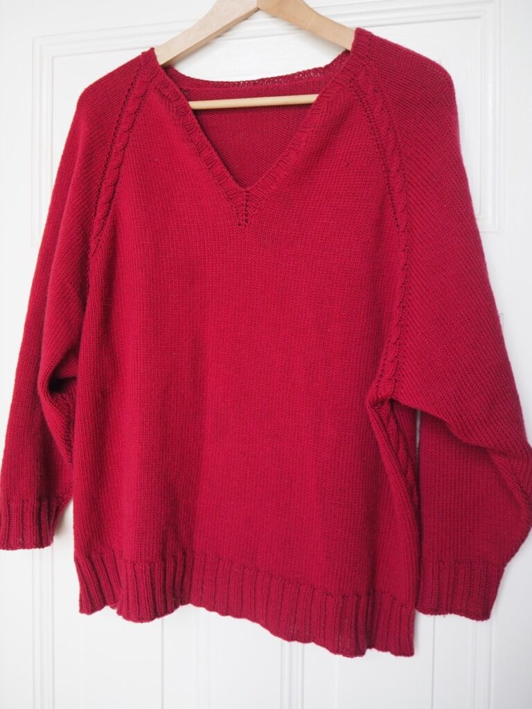 Strickprojekte (2): Raglan von oben How-to, 1. Teil - Irit Eser