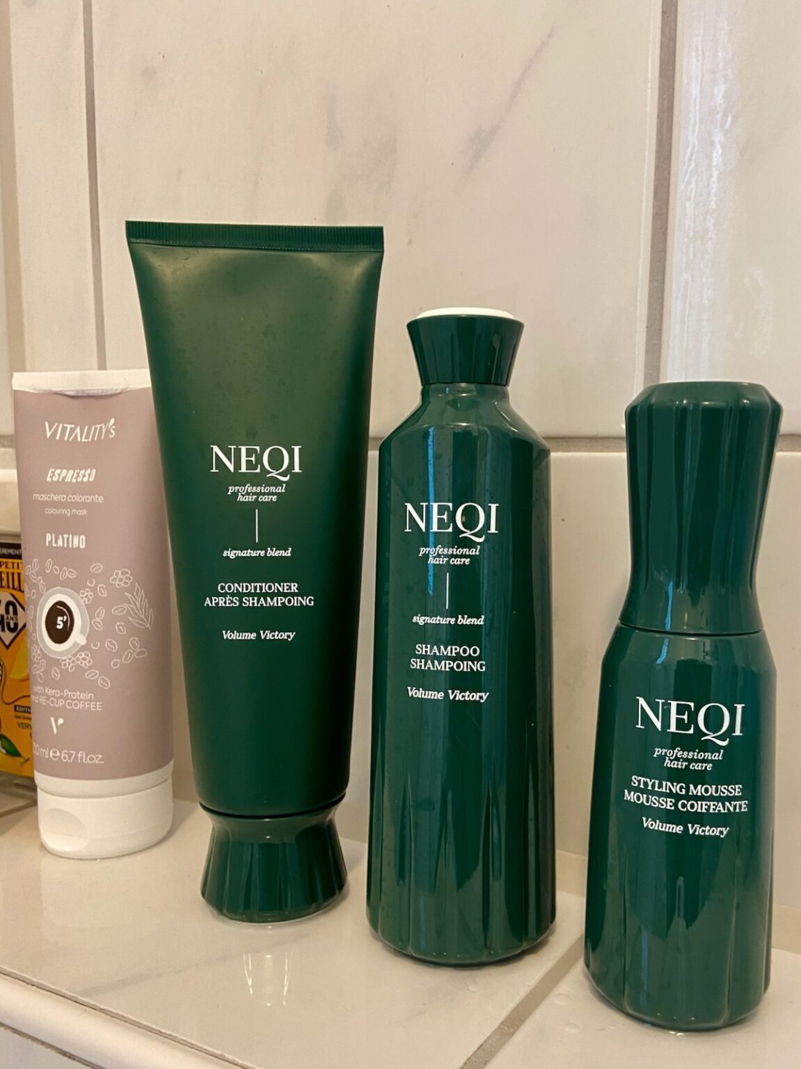 Neqi Volume Victory: Shampoo, Conditioner und Stylingschaum - Irit Eser