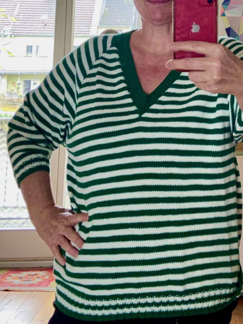 Strickprojekte (11): Fluffy-Fehlschläge, Ringelpullover und ein neues ...